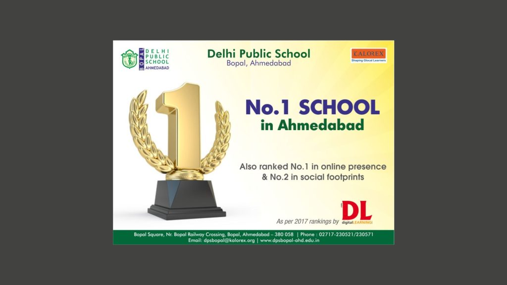 DPS Bopal Awards - Recognizing Excellence and Achievements