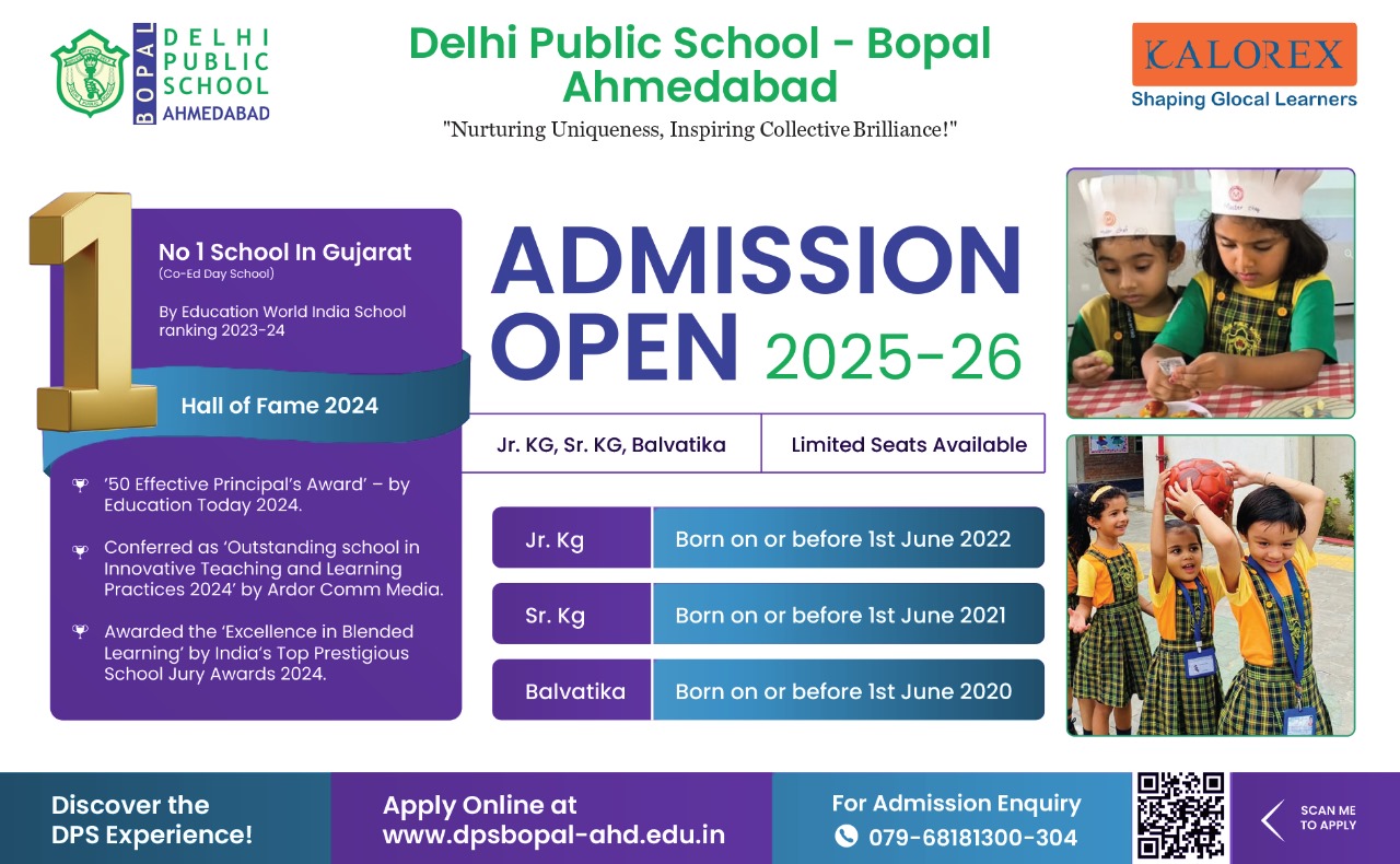 Best CBSE School in Ahmedabad, Gujarat | DPS Bopal